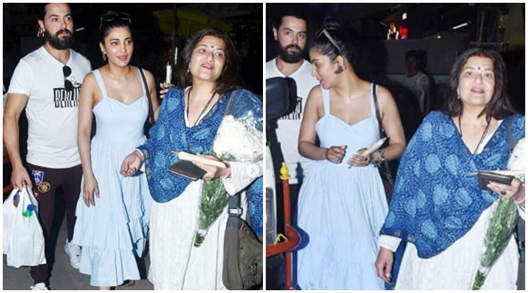 Shruti Haasan, Michael Corsale and Sarika in one frame, see photos ...