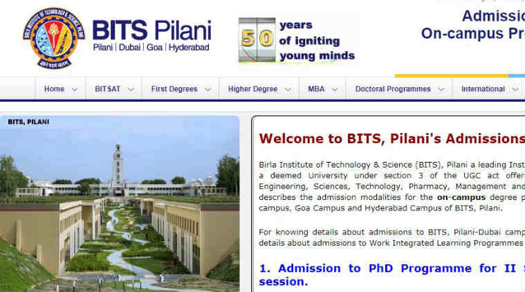 BITSAT 2018: Application process begins, check exam dates here ...