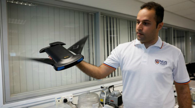 Underwater robot made capable of manta-ray like propulsion | Technology ...