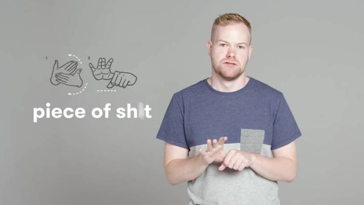 How to swear in sign language: Just FYI, not for practice | Lifestyle ...