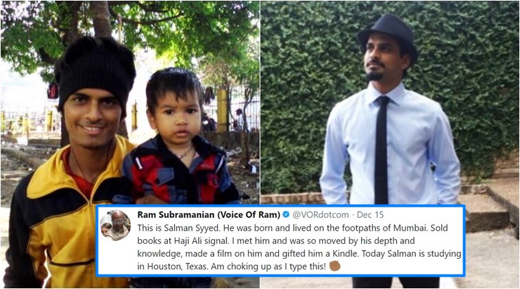 A Mumbai boy’s rags to riches story: From selling books on the street ...