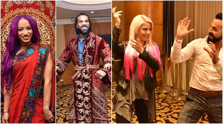 Jinder Mahal tries custom robe, Sasha Banks goes shopping, Alexa Bliss ...