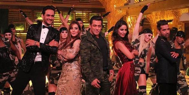 Salman Khan and all the other contestants who set the stage on fire ...