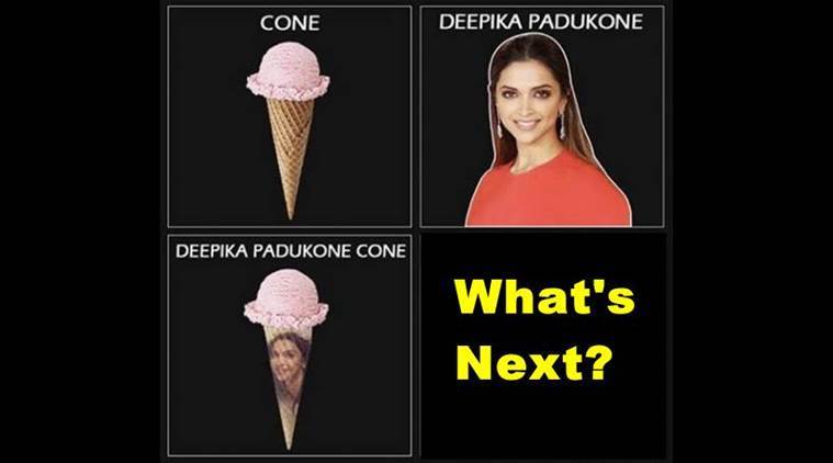 Deepika Padukone vs an ice cream cone: Padmaavat star designs her own ...