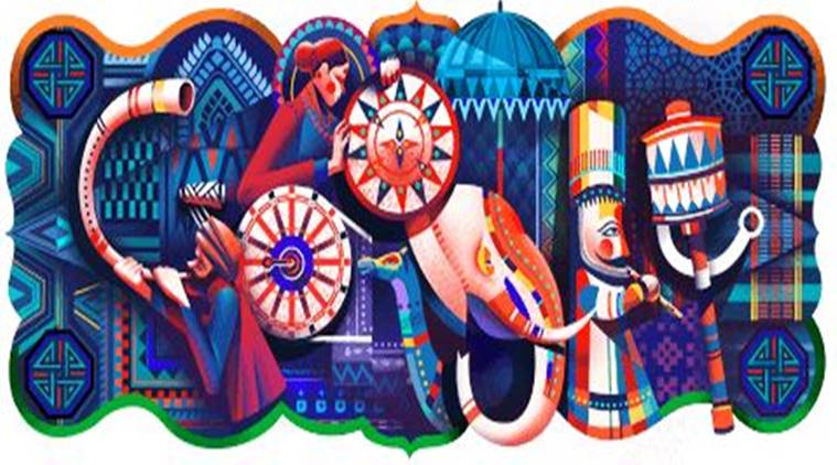 Google celebrates India’s 69th Republic Day with colourful doodle ...