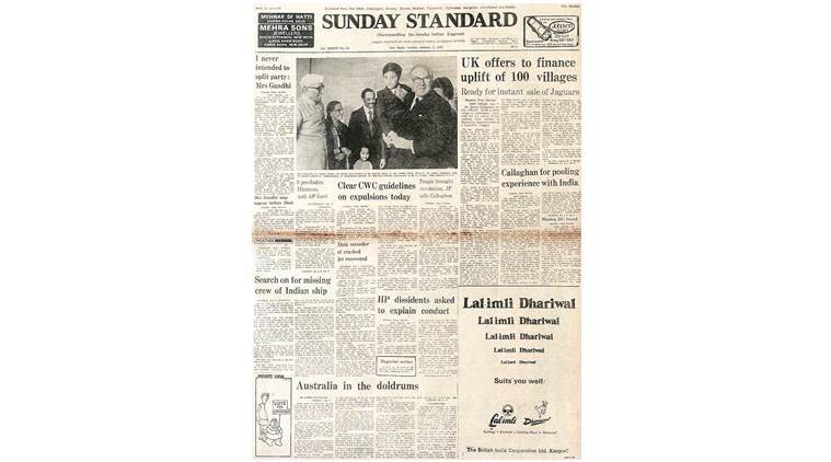 January 8, 1977, Forty Years Ago; Shah Commission | The Indian Express
