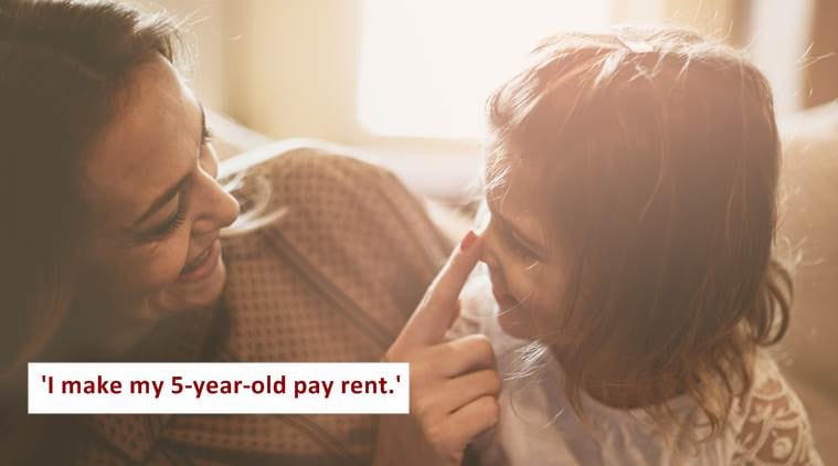 Mother takes $5 RENT from her 5-yr-old daughter; sparks debate on ...