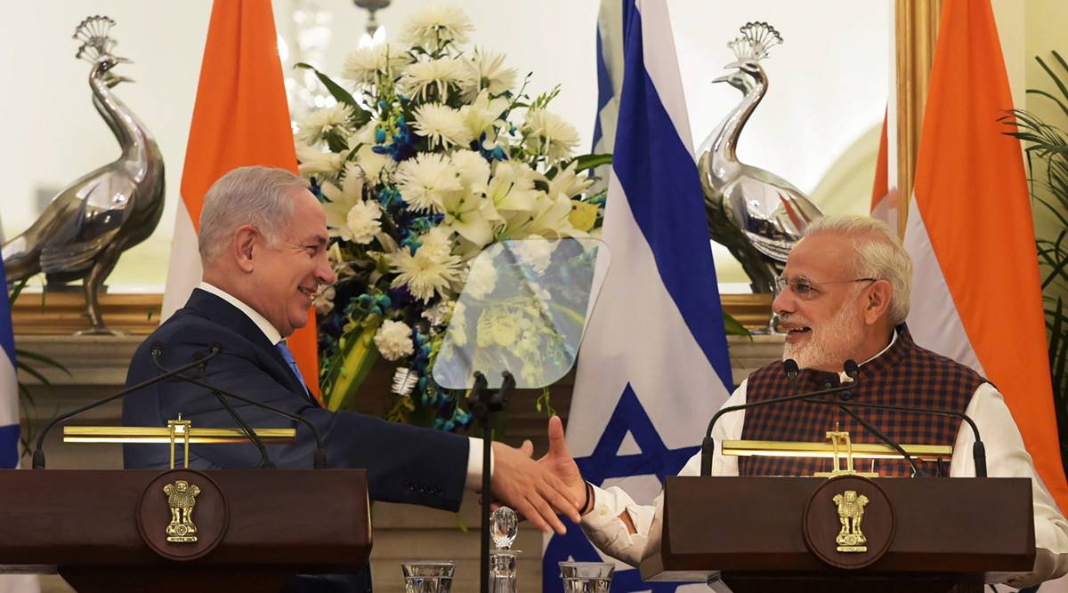 Netanyahu in India: With FDI pitch, PM Modi asks Israeli defence firms ...