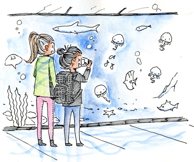 Cartoonist illustrates every romantic moment of his magical journey to ...