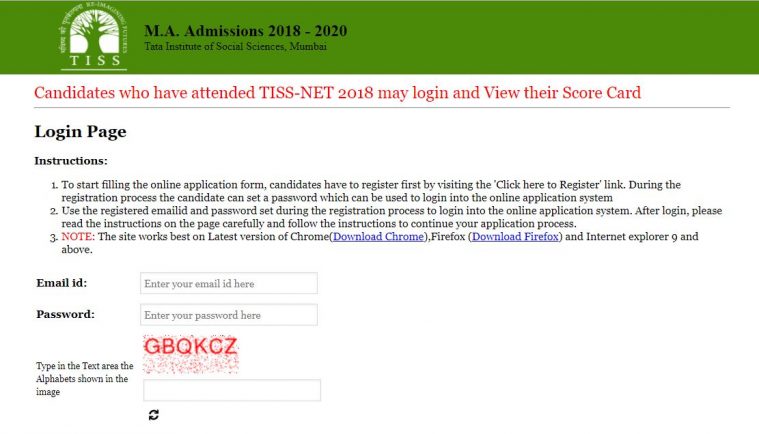 Declared! TISSNET results 2018 released at appln.tiss.edu, score card ...