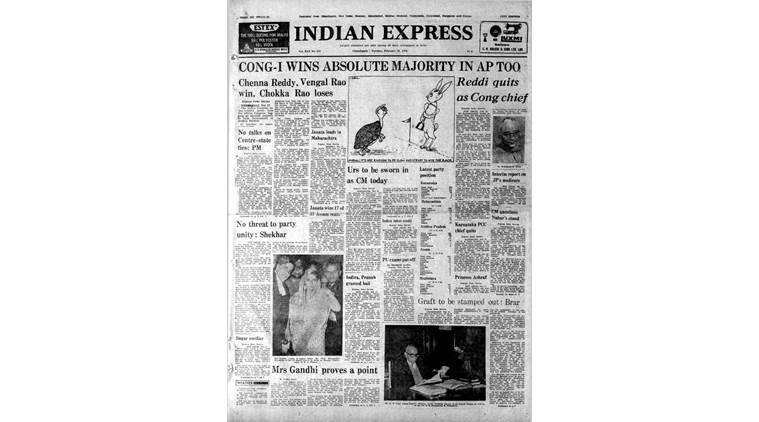 Forty Years Ago, February 28, 1978: Reddi Quits | The Indian Express
