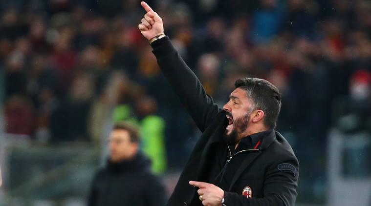 AC Milan’s Gennaro Gattuso still angry, this time over snow | Football ...