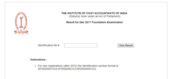 ICWAI CMA foundation, inter, final December exam 2017 results declared ...