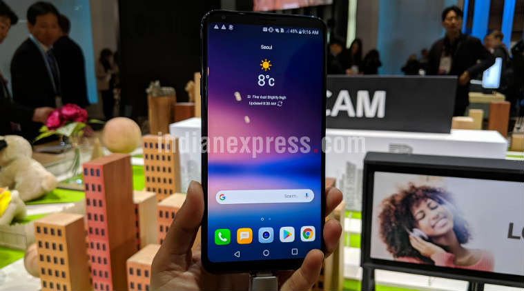 MWC 2018: LG V30S ThinQ puts the focus on AI-driven camera | Technology News - The Indian Express