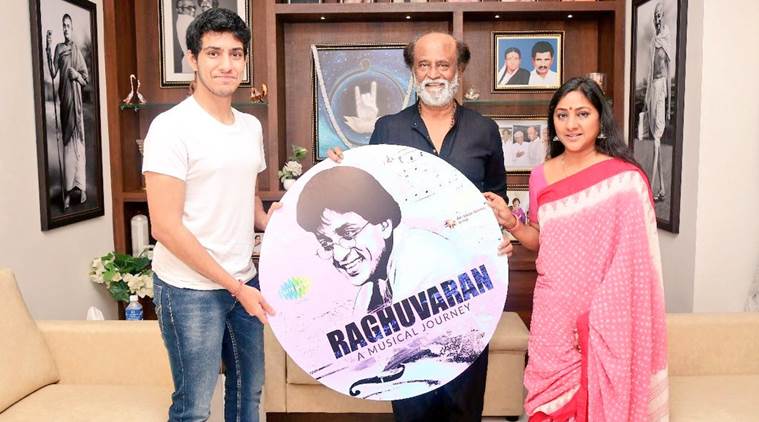 Superstar Rajinikanth launches late actor Raghuvaran’s music album ...