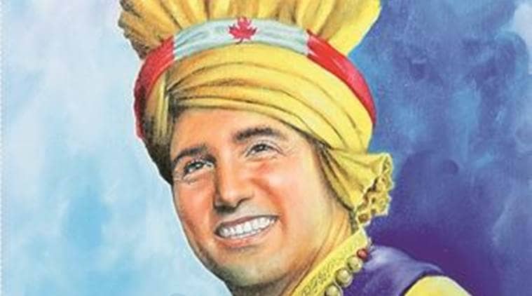 Punjab artists welcome Trudeau with unique artworks | Ludhiana News ...