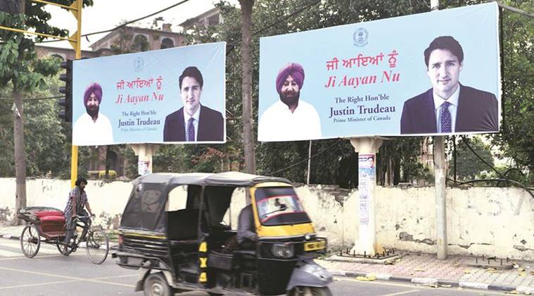 Amritsar readies for Canadian PM Justin Trudeau with welcome banners ...