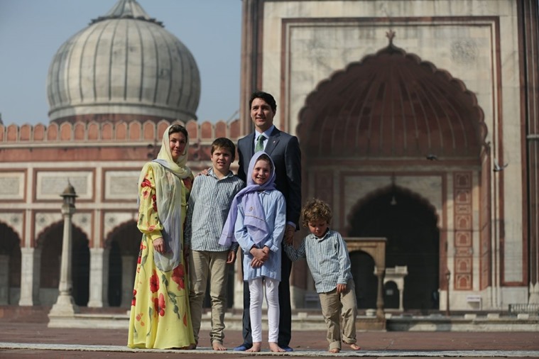 Justin Trudeau in India: Canada PM visits Golden Temple, Jama Masjid ...