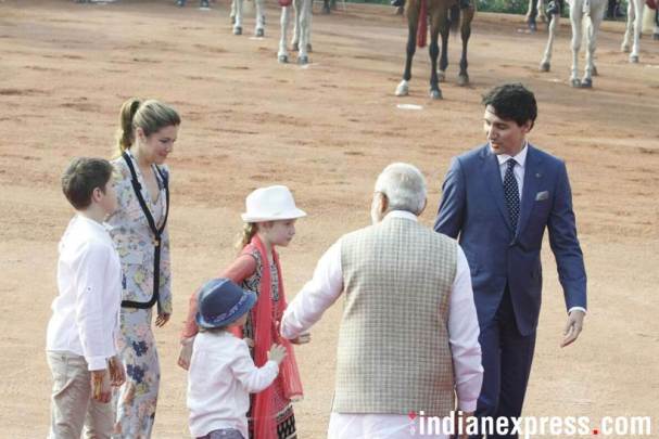 Finally, Justin Trudeau gets the Modi hug | India News News,The Indian ...