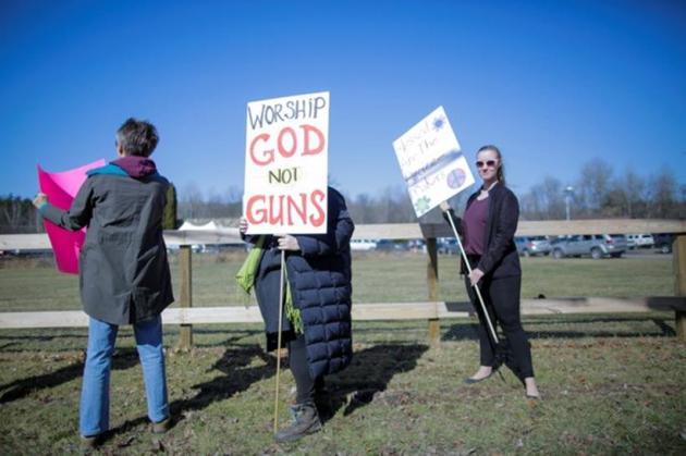 This Florida church celebrates guns in blessing ceremony | World News ...