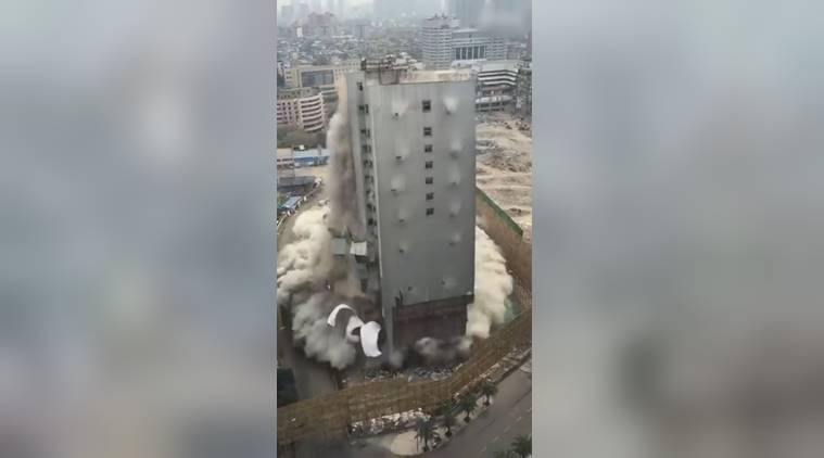 WATCH: How this 15-storey building turned into a pile of dust in just ...