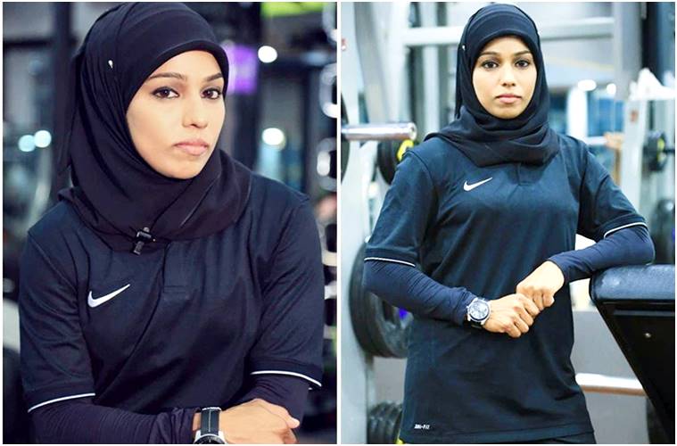 Hijab is never an obstacle for women: Hijab-wearing bodybuilder ...