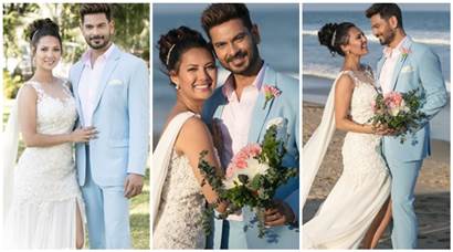 Rochelle Rao and Keith Sequeira’s dreamy beach wedding | Entertainment ...