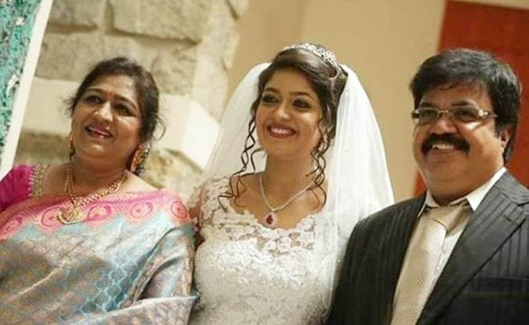 Inside Meghana Raj and Chiranjeevi Sarja’s church wedding | Regional ...