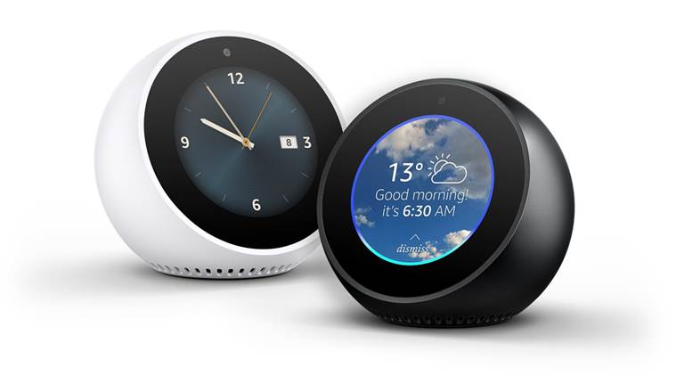 Amazon brings video-enabled Alexa Echo Spot to India at Rs 12,999 ...