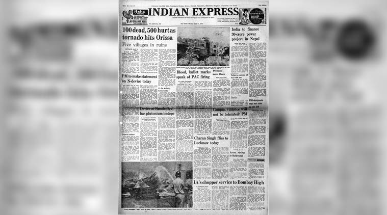 Forty Years Ago, April 17, 1978: Tornado Kills 100 | The Indian Express