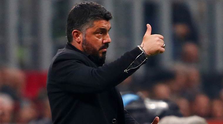 AC Milan head coach Gennaro Gattuso says ICC fans getting their money’s ...