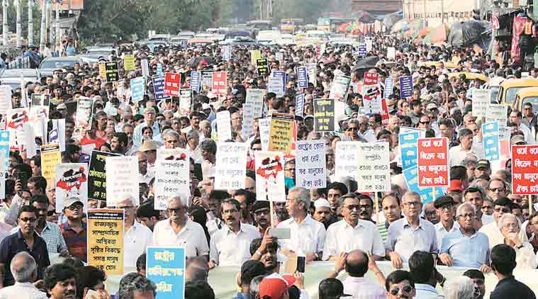 Kolkata: Intellectuals rally against communal violence | Kolkata News ... Kolkata: Intellectuals rally against communal violence | Kolkata News ...
