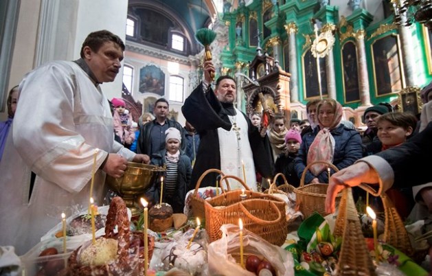 Glimpse of Orthodox Christians observing Easter in Russia, Ukraine ...
