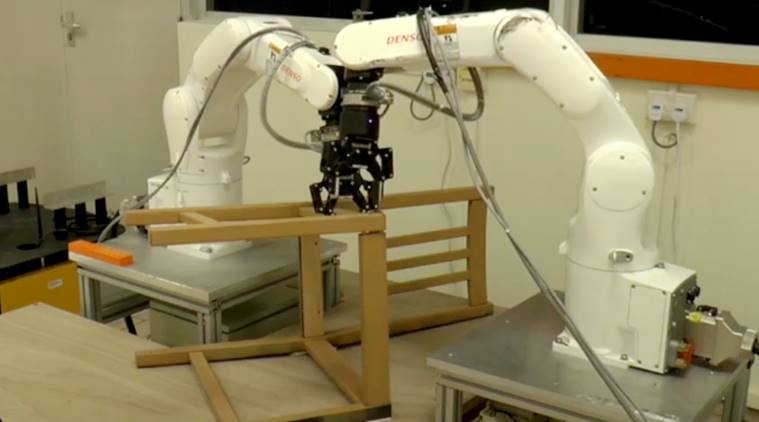 WATCH: Robots take almost 20 minutes to assemble an IKEA chair ...