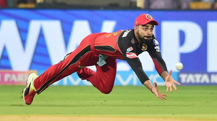 IPL 2018: Virat Kohli takes stunning catch and leaves Anushka Sharma ...