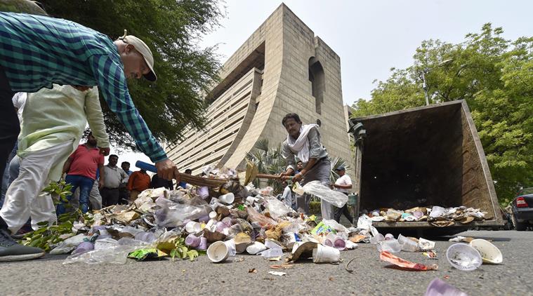 Delhi HC disapproves of dumping garbage on roads as mark of protests ...