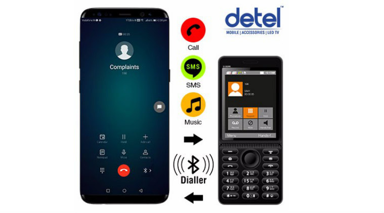 Detel launches D1 Dezire feature phone with Bluetooth dialler: Price ...