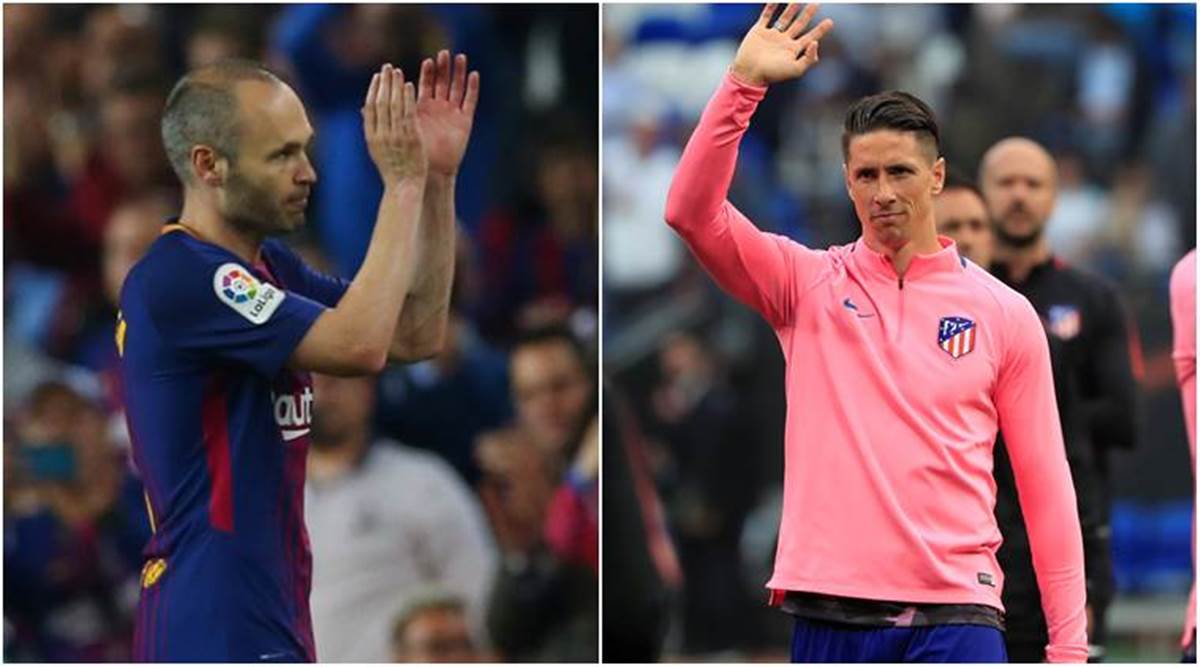 Andres Iniesta, Fernando Torres bid farewell as La Liga season ends ...
