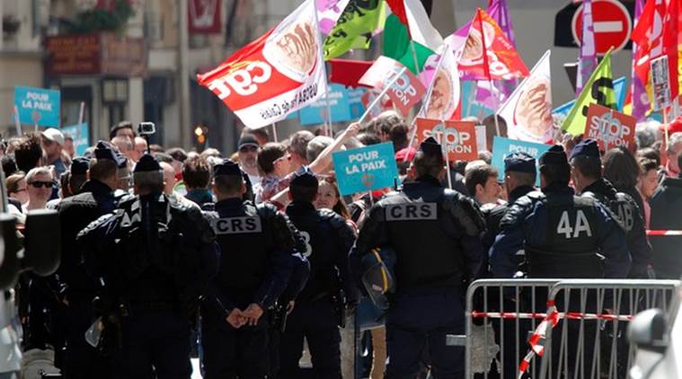 France protests: Left-wing protestors say ‘enough’ to President Macron ...