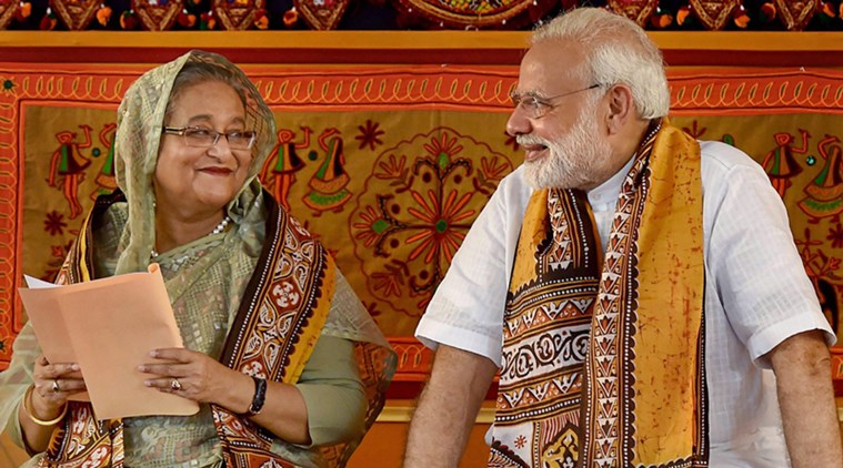 PM Modi reiterates strength of Indo-Bangladesh relations; Sheikh Hasina ...