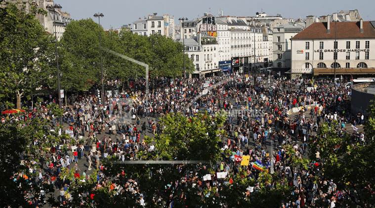 France protests: Left-wing protestors say ‘enough’ to President Macron ...