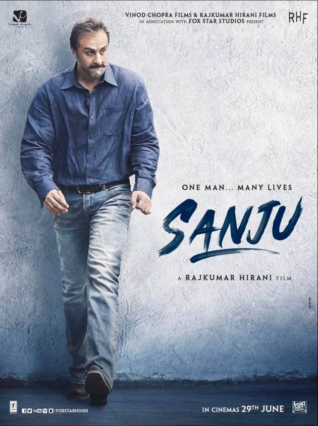 Sanju posters: Ranbir Kapoor is Sanjay Dutt’s doppelganger ...