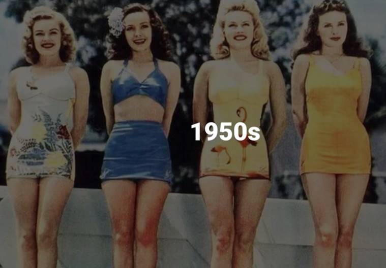 International Bikini Day From 1800s To The 90s How The Bathing Suits