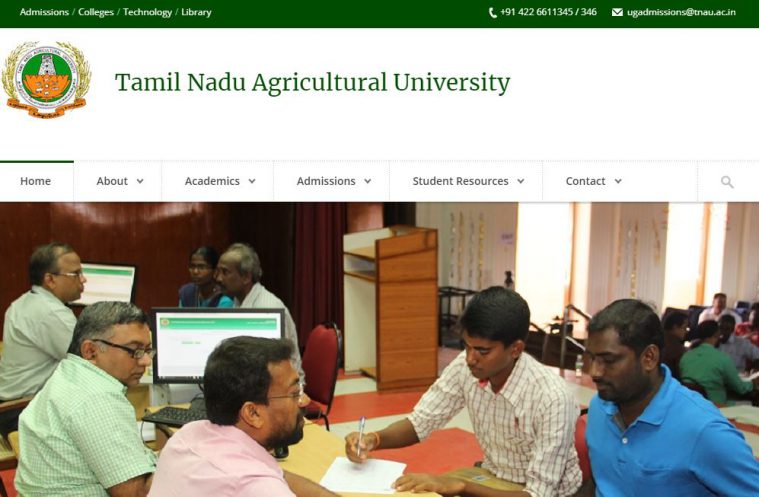 TNAU admissions 2018: Official notification releasing on May 18, check ...