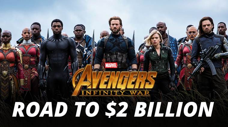 Avengers infinity wars journey to 2 billion dollars 5215932-The Indian ...