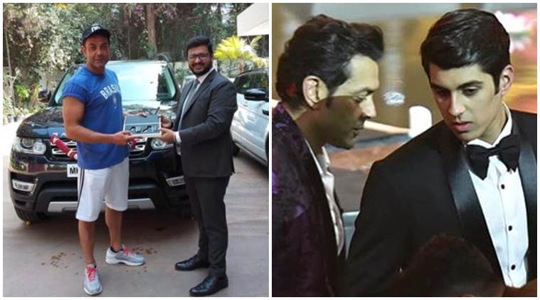 Bobby Deol’s new Range Rover Sport and his son Aryaman Deol are the ...