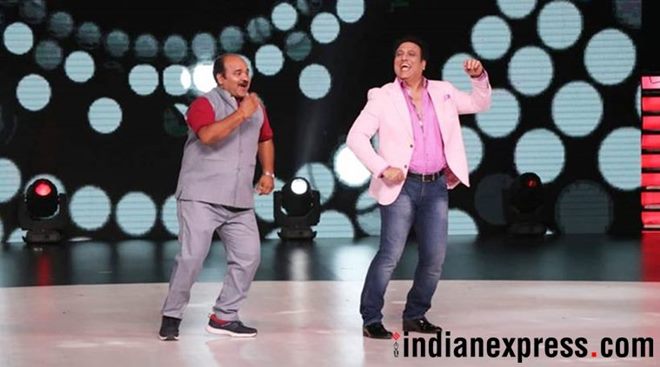 Dancing Uncle Sanjeev Shrivastava meets Govinda | Entertainment Gallery ...