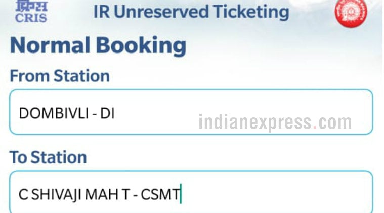 How to use UTS app to purchase a printed ticket for Mumbai local trains ...
