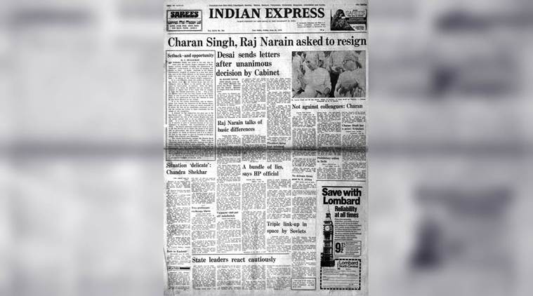 June 30, 1978, Forty Years Ago: PM’s salvo | The Indian Express