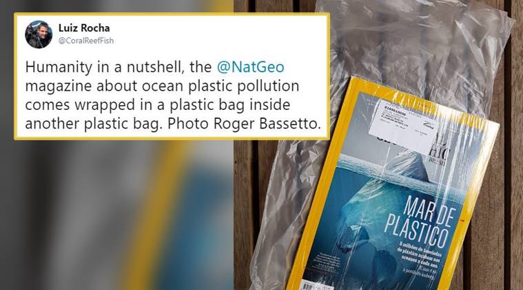 National Geographic’s magazine cover on plastic pollution comes wrapped ...